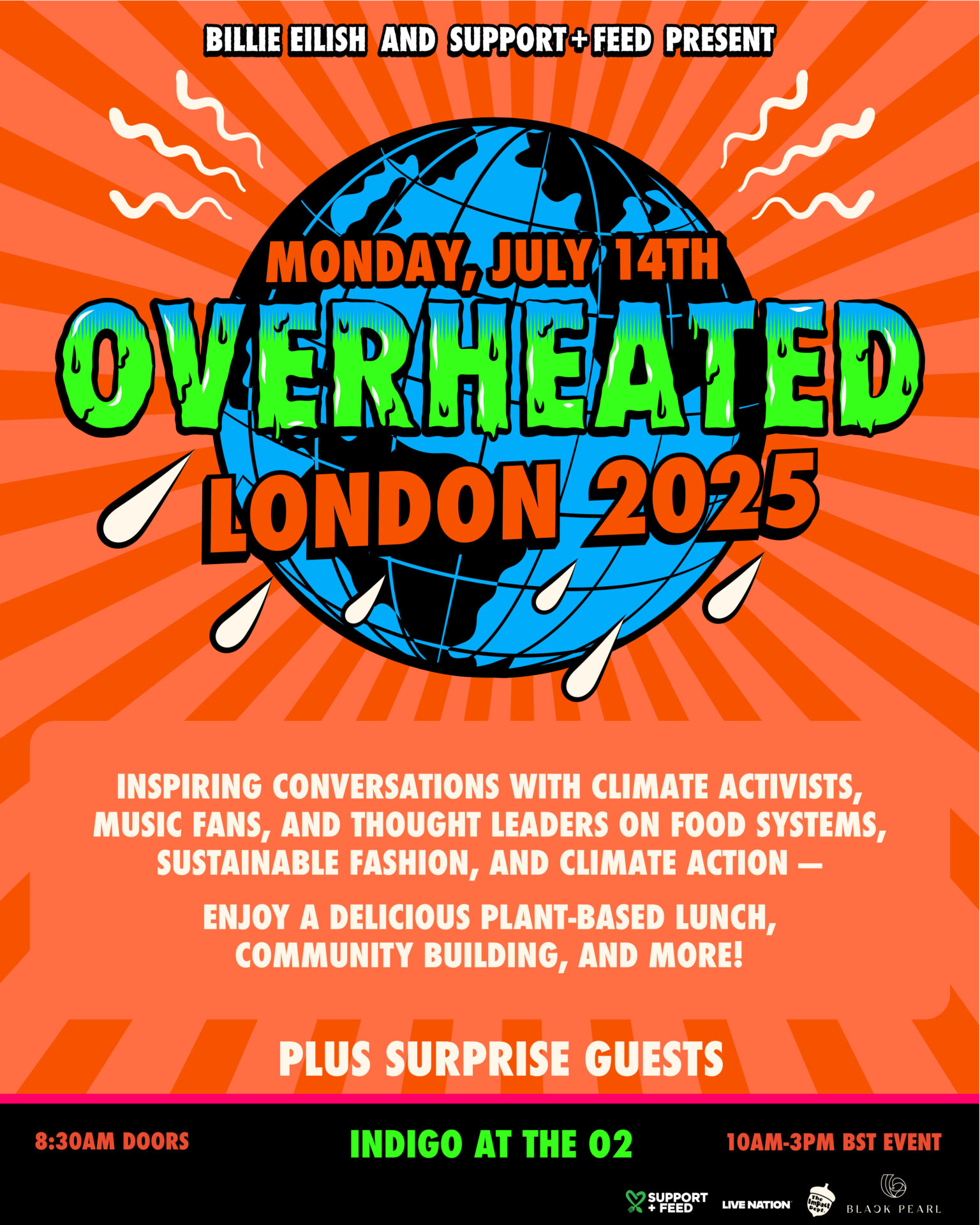 Overheated - Support And Feed