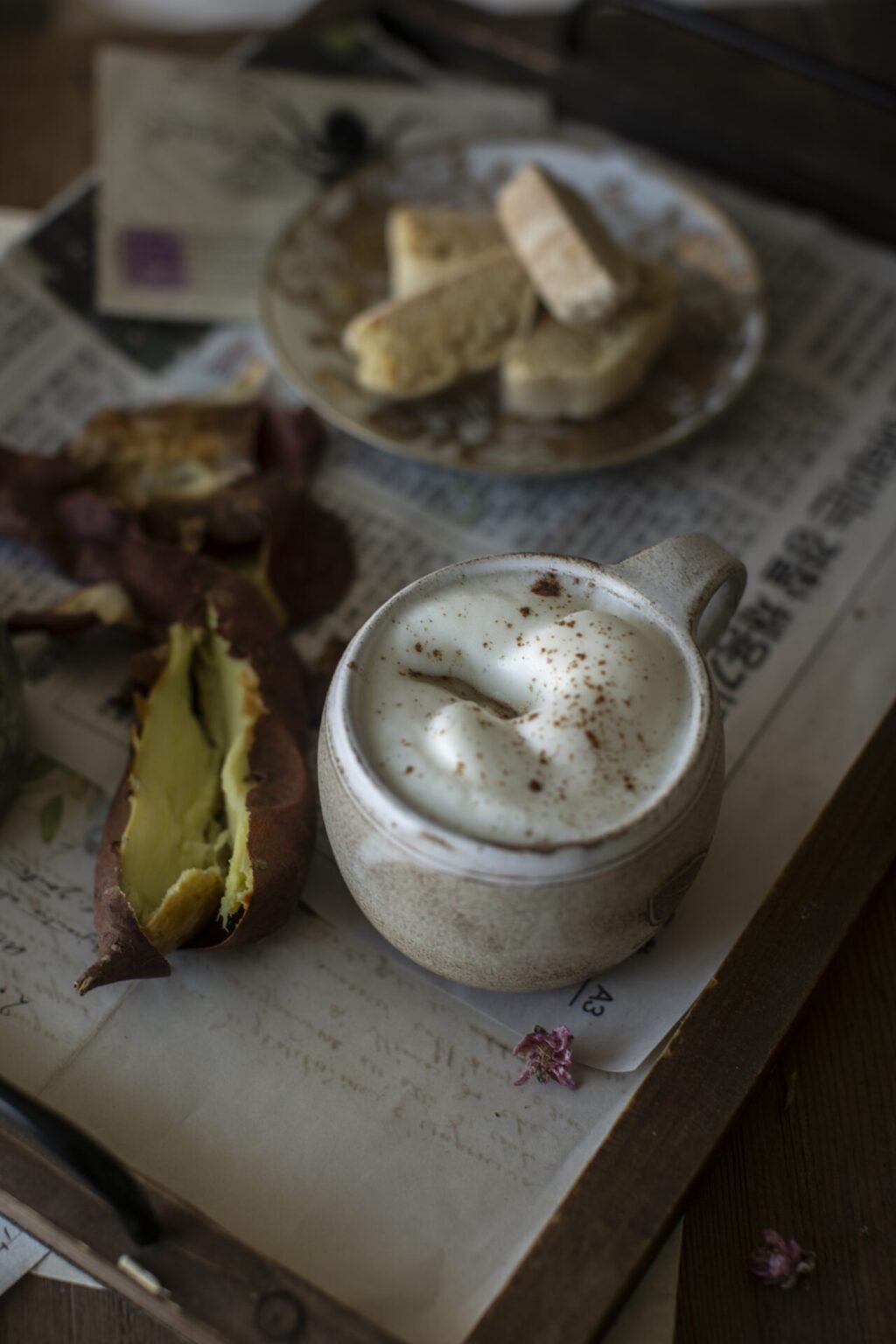 Sweet Potato Latte - Joanne Molinaro (The Korean Vegan)